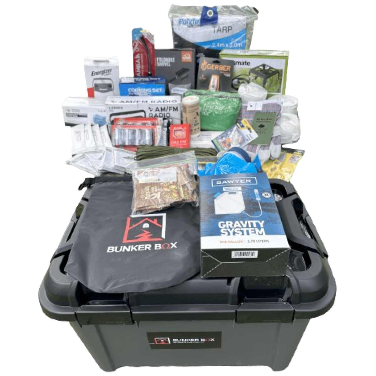 Emergency Survival Kit, Food & Supplies | Bunker Box NZ