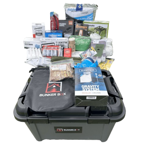 Emergency Survival Kit, Food & Supplies | Bunker Box NZ